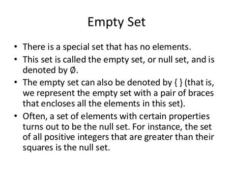 set theory