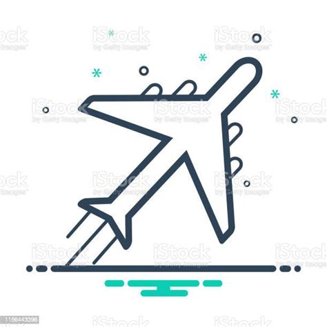 飛機向量圖形及更多飛機圖片 飛機 商標 圖示 Istock