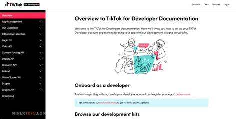 How To Generate TikTok API Keys For Your App Step By Step Guide MinexTuts Tech Forum