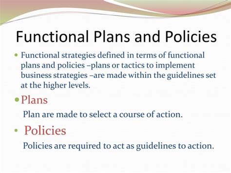 Functional Implementation Ppsx