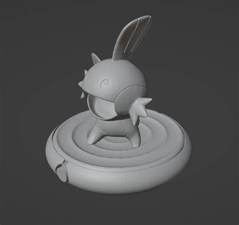 Mudkip Marshtomp Swampert And Mega Swampert 3d Print Model 3d Model 3d
