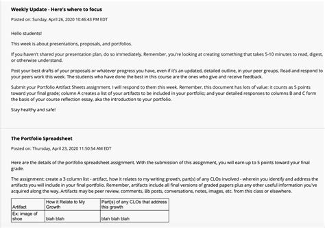 8 Sample Portfolios And Artifacts Writing For Engineers