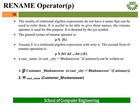 Dbms 11 Relational Algebra Pdf Databases Computer Software And Applications