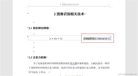 【word】利用域代码快速实现公式按章节自动编号 word公式按章编号 csdn博客