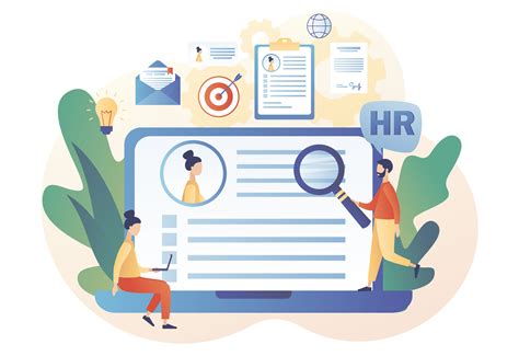 Human Resources Management HR Department Employer Selects Candidates
