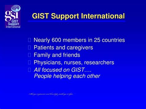 Ppt Gist Support International Powerpoint Presentation Free Download