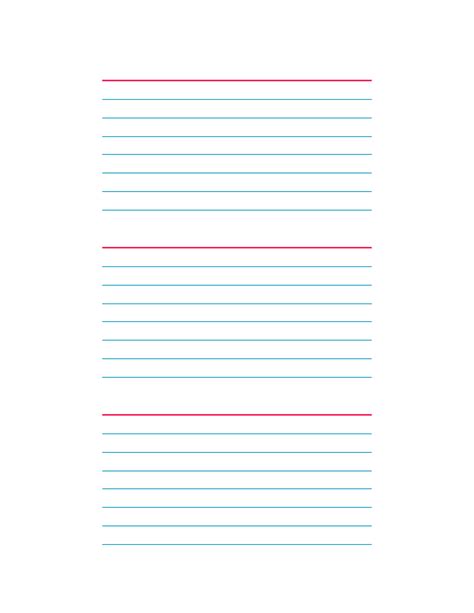 Index Card Template Google Docs Guide Free Template