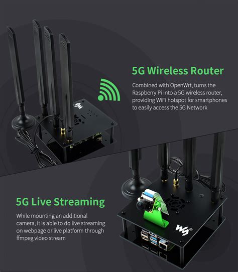 SIM G M G HAT For Raspberry Pi G G G Support Snapdragon X Multi Mode Multi Band WS