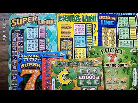 Super Szczęśliwe I Extra Linie Polskie Zdrapki LOTTO YouTube