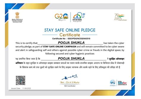 Pooja Shukla On Linkedin Staysafeonlinechallengepledge Staysafeonlinechallengepledge