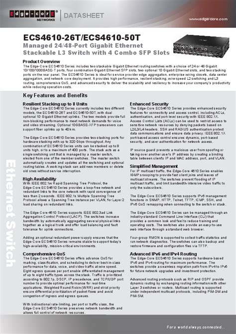 Edge Core Device Database