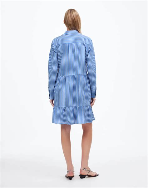 Tie Waist Tiered Midi Dress Madewell