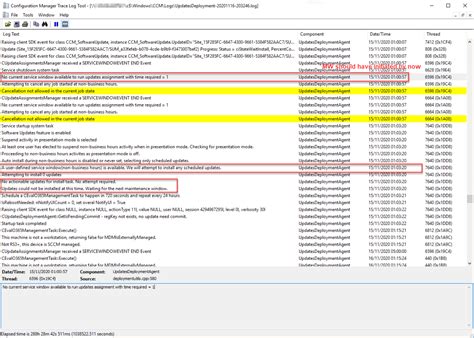 Servers Missing Their Maintenance Windows To Install Software Updates