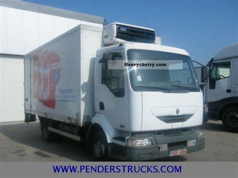 Renault MIDLUM DCI KUHLKOFFER CARRIER LARGE LBW Refrigerator Body Truck Photo And Specs