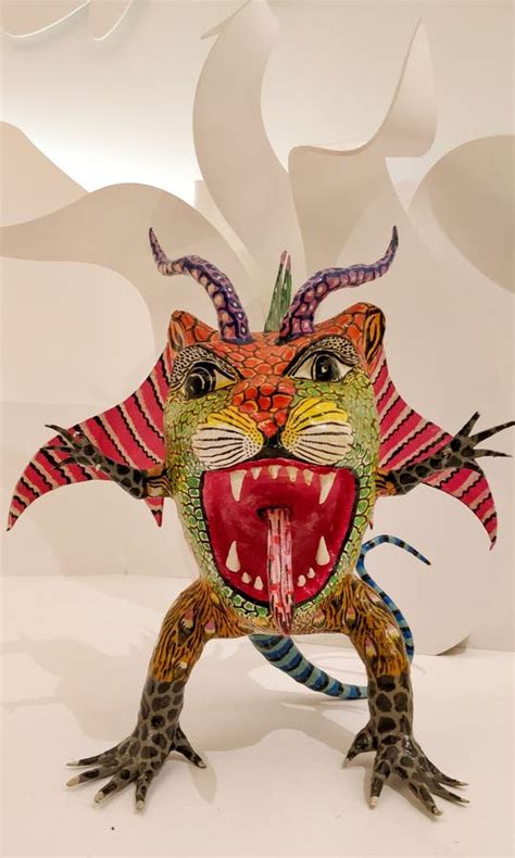 Mexican Folk Art Of An Alebrije Stock Illustration Illustration Of