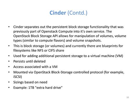 Storage As A Service And Openstack Cinder Ppt