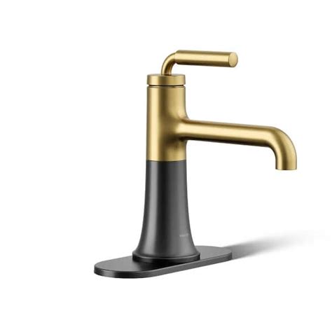 Kohler Tone Single Handle 1 0 Gpm Bathroom Faucet In Matte Black With