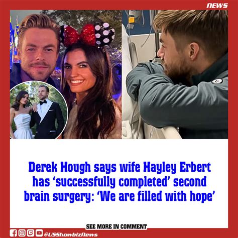 Derek Hough Says Wife Hayley Erbert Has ‘successfully Completed Second