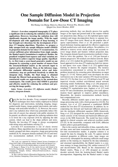 One Sample Diffusion Model In Projection Domain For Low Dose Ct Imaging Deepai