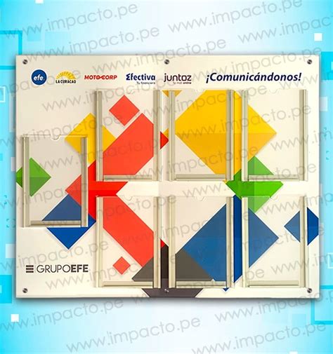 Mural Corporativo Periodico Mural Acrilico