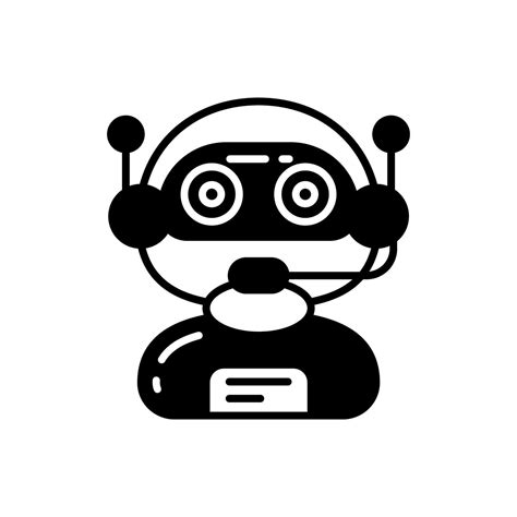 Advanced Ai Assistant Icon In Vector Illustration 24246383 Vector Art