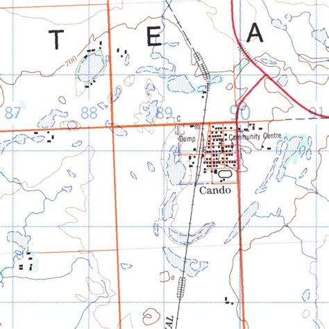 Cando Sk 073c08 Canmatrix Map By Natural Resources Canada Avenza Maps