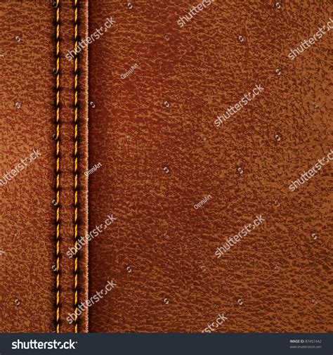 Leather Texture Vector Eps10 Illustration 87457442 Shutterstock