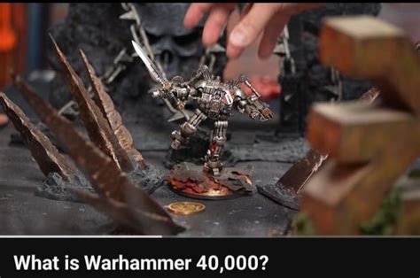 Anyone Notice The Dreadknight Conversion New Model From The What Is Warhammer 40k Video R