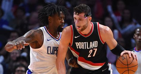 With NBA Trade Rumors Swirling Do The Trail Blazers Need A New Center Blazer S Edge