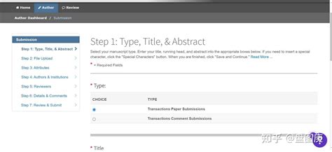 Ieee Transactions On Communications （ieee Tcomm）投稿流程 知乎