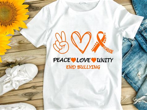 Unity Day Svg Png Peace Love Unity Svg Cricut Sublimation Design