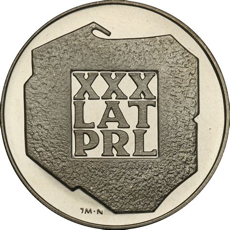 200 złotych 1974 mapa XXX lat PRL lustrzanka st L archiwum niemczyk pl
