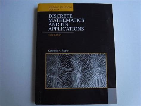 Discrete Mathematics And Its Applications Student S Solutions Manual