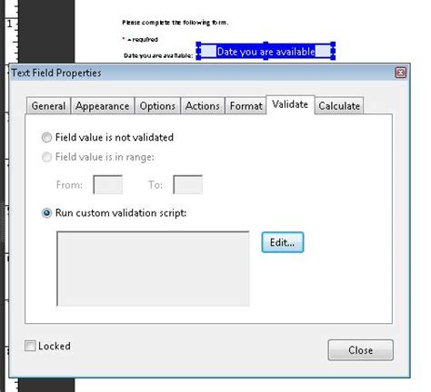 pdf22 indicating when user input falls outside the required format or