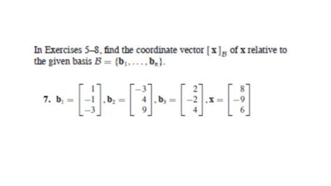 Solved In Exercises 1 4 Find The Vector Determined By The Chegg Com