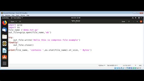 How To Write GNU Zip File In Python YouTube