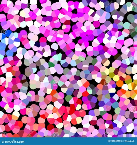 Illustration Of Colorful Spectral Optimal Partitions Stock Illustration