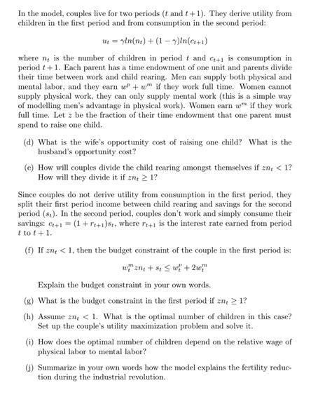 Consider An Economy With The Following Aggregate