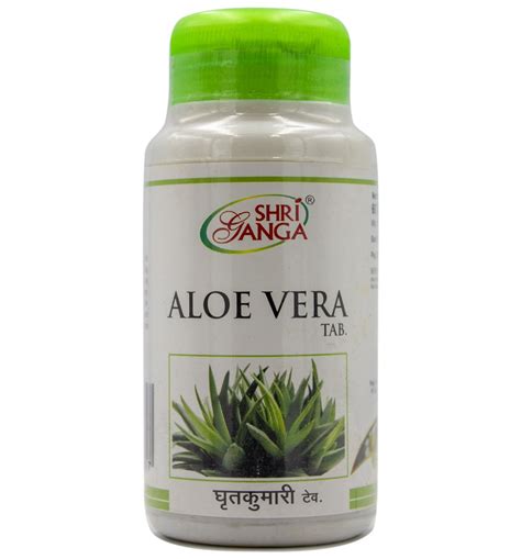 Алоэ вера в таблетках (Aloe Vera tablets), Shri Ganga | HimalayaShop