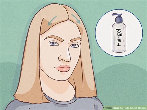 4 Easy Ways To Hide Short Bangs WikiHow