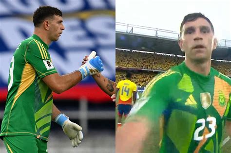 El Dibu Martínez Reveló Por Qué Golpeó A Camarógrafo De Colombia “fue