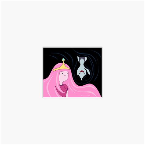 Onim Princess Bubblegum And Marceline Sticker Phone Decal Water Bottle