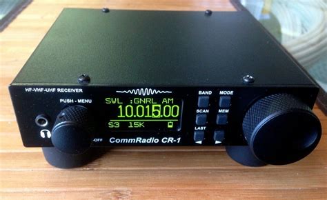 Review Of The CommRadio CR Software Defined Radio The SWLing Post Radio Marine Radio Ham