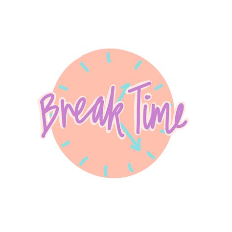 Break Time Sticker By White Deer For IOS Android GIPHY