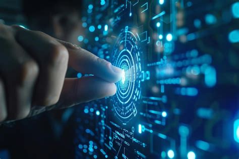 Premium Photo Blockchain Based Biometric Security For E Kyc And