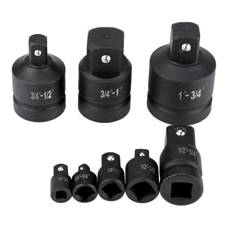 8pc Socket Convertor Adaptor Reducer Converter Adapter Set 1 4 3 8 1 2 3 4 1 Shuy Wish