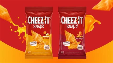 Cheez It Snapd versão mais fina do snack chega ao Brasil GKPB