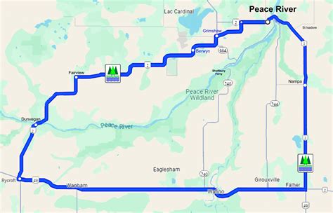 Peace River Northern Woods And Water Highway