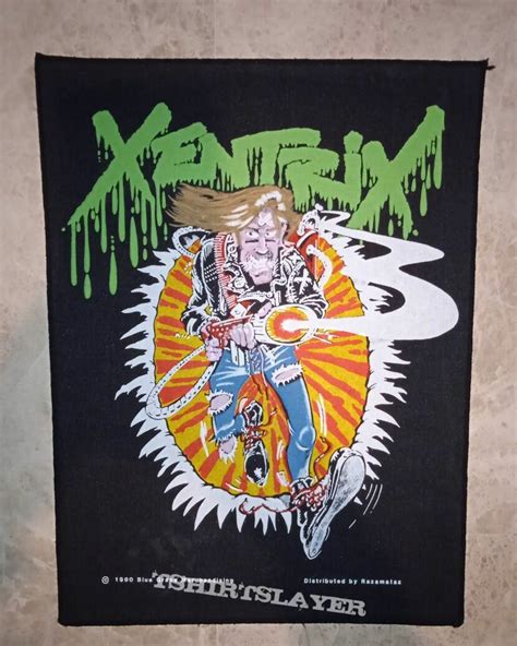 Xentrix Ghostbusters Original 1990 Backpatch TShirtSlayer TShirt And