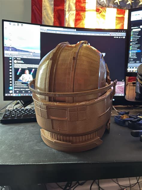 Dead Space Engineering Helmet R3dprinting